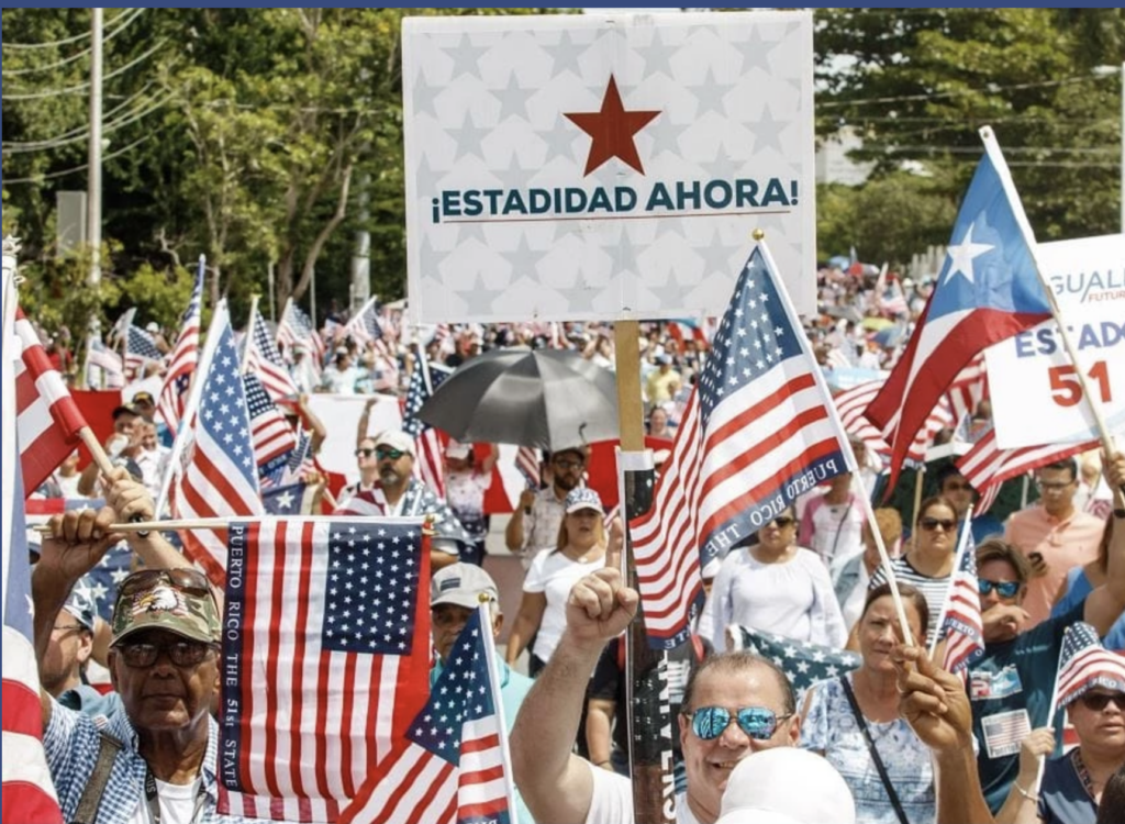 Statehood Demonstration in Front of Supreme Court - PUERTO RICO REPORT